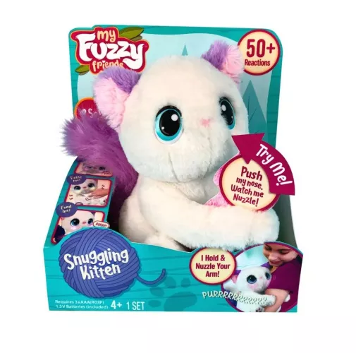 Fuzzy Friend - Jucarie de plus interactiva pui de pisica rmzv_996846295 ...