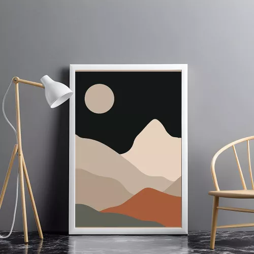 Tablou abstract model Arta Abstracta - 11 Natur 60 x 90 cm 1001719 ...