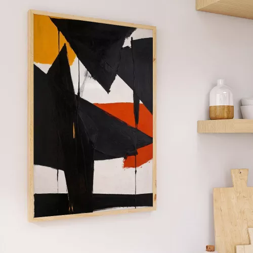 Tablou abstract model Modern Painting - 15 Natur 60 x 90 cm 1001923 ...