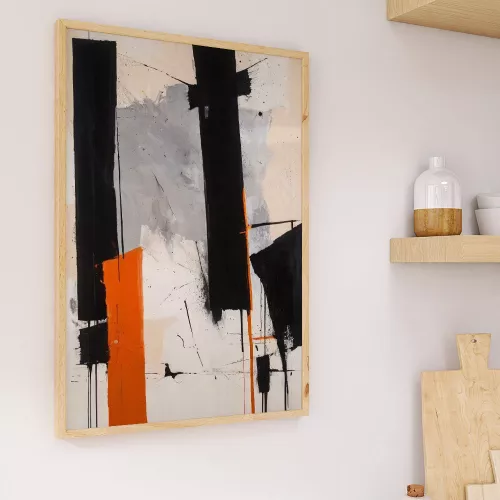 Tablou abstract model Modern Painting - 30 Natur 60 x 90 cm 1002103 ...