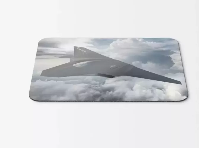 Mouse Pad Boeing Fx Fighter Aircraft Concept Us Air Force - 21.5 x 27 x ...
