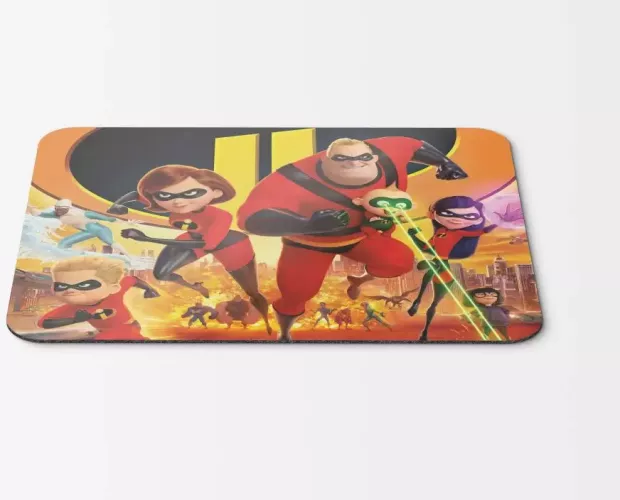 Mouse Pad Incredibles Elastigirl Mr Incredible Violet Parr Dash 002 ...