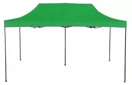 Pavilion pentru gradina/comercial cadru metalic pliabil verde 6x3x3 m ...