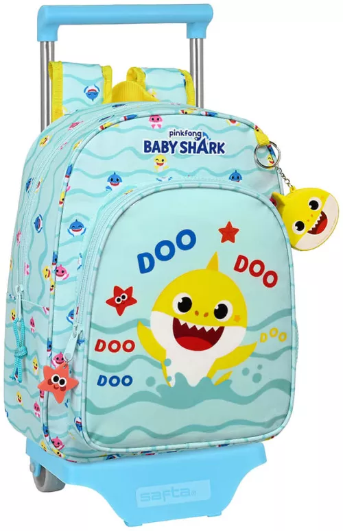 Troler clasa zero 33 cm Baby Shark cu sunet JAD612160020 - domo.ro