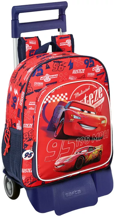 Troler scoala clasa I -III Cars Double Vision JAD612211313C - domo.ro