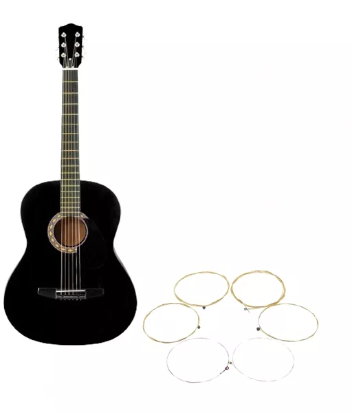 Chitara clasica din lemn IdeallStore® set de corzi incluse 95 cm Clasic - domo.ro