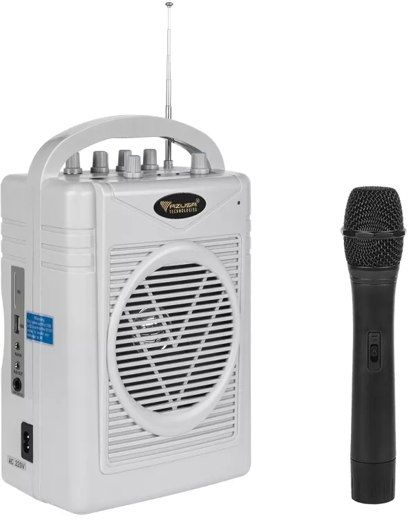 KIT WIRELESS PORTABIL MICROFON + BOXA AMPLIFICATA