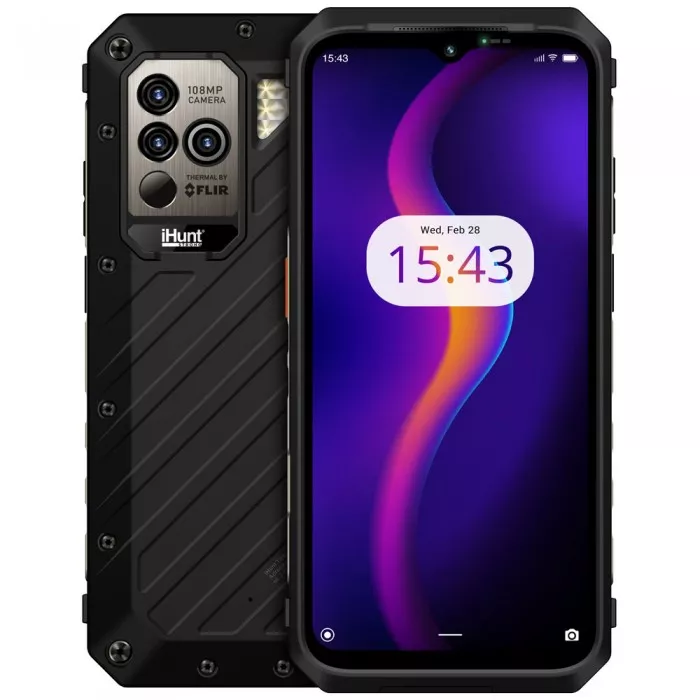 Telefon iHunt Titan Thermal Tactics PRO Dual Sim 17GB RAM 256 GB Black