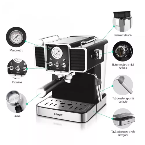Espressor SAMUS BARISTA 20 BARISTA20 - domo.ro