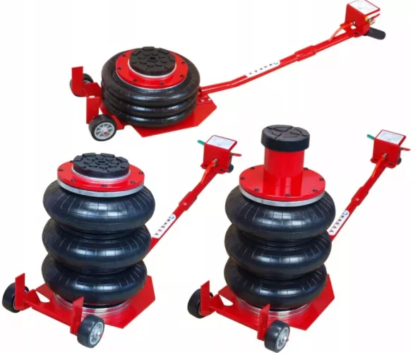 Cric pneumatic 3.5 Tone profesional cu perna de aer cu inaltator ...