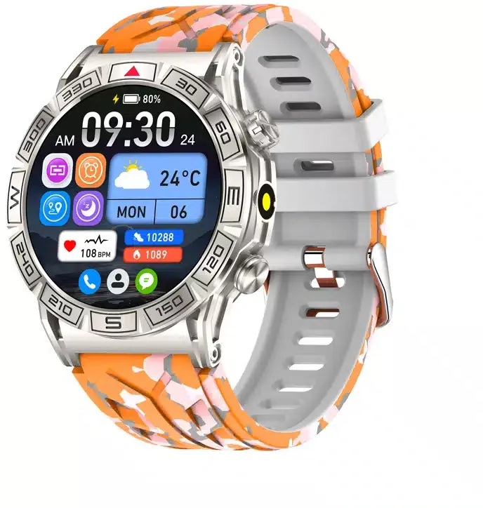 Ceas Smartwatch Barbati Rezistent la Apa iQuality® Mililtary Watch ...
