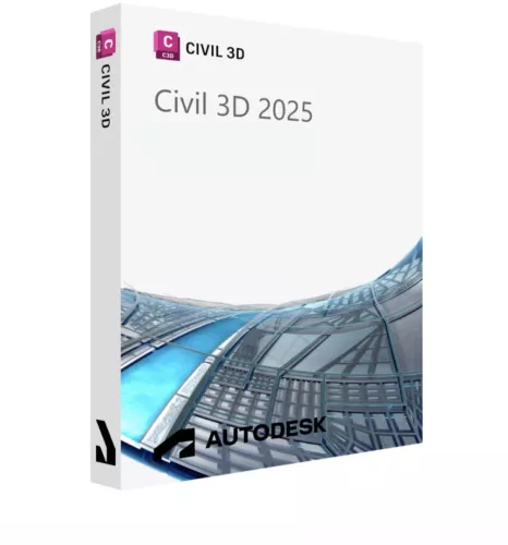 Autodesk Civil 3D 2025 Student 1 An Subscriptie Windows CIVIL3DADS1A ...