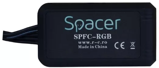 HUB Fan controller Spacer SPFC-RGB ARGB spfc-rgb - domo.ro