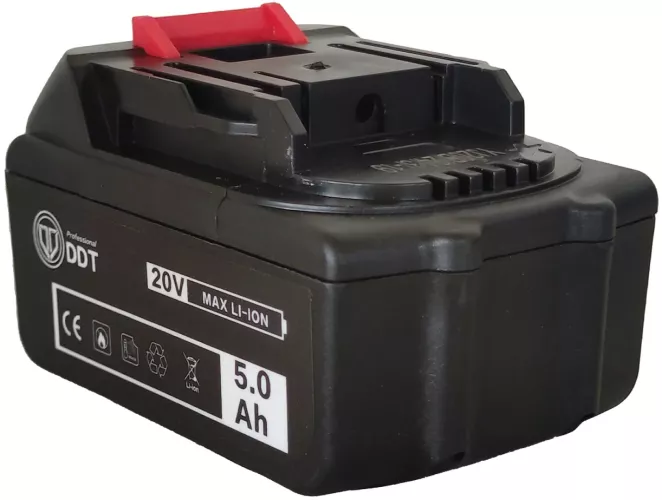 Ciocan rotopercutor cu acumulator DDT-Brushless 20 V 5 Ah 1350 Rpm 4800 Bpm 1.7 - domo.ro