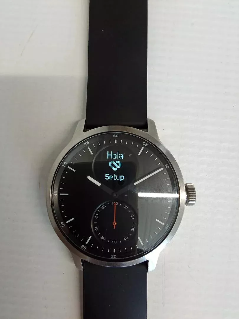 Smartwatch barbatesc Withings ScanWatch cu ECG monitor de ritm cardiac ...