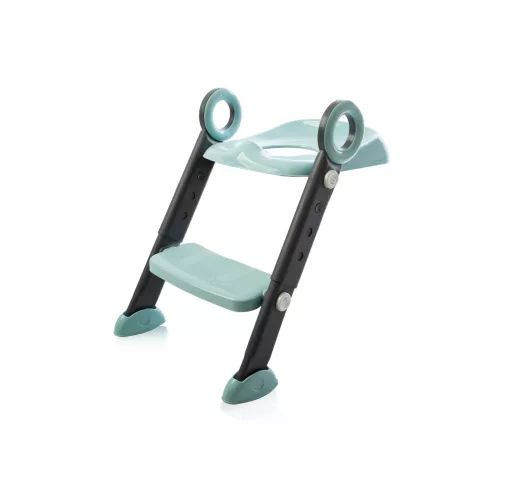 Reductor toaleta pliabil cu scara babyjem culoare bleu BJ_8612 - domo.ro