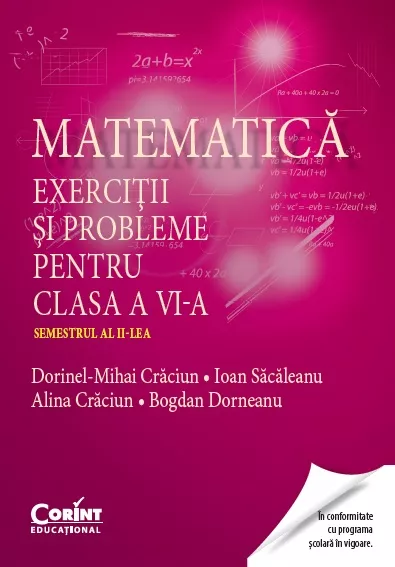Matematica. Exercitii si probleme pentru clasa a VI-a. Semestrul al II-lea - domo.ro
