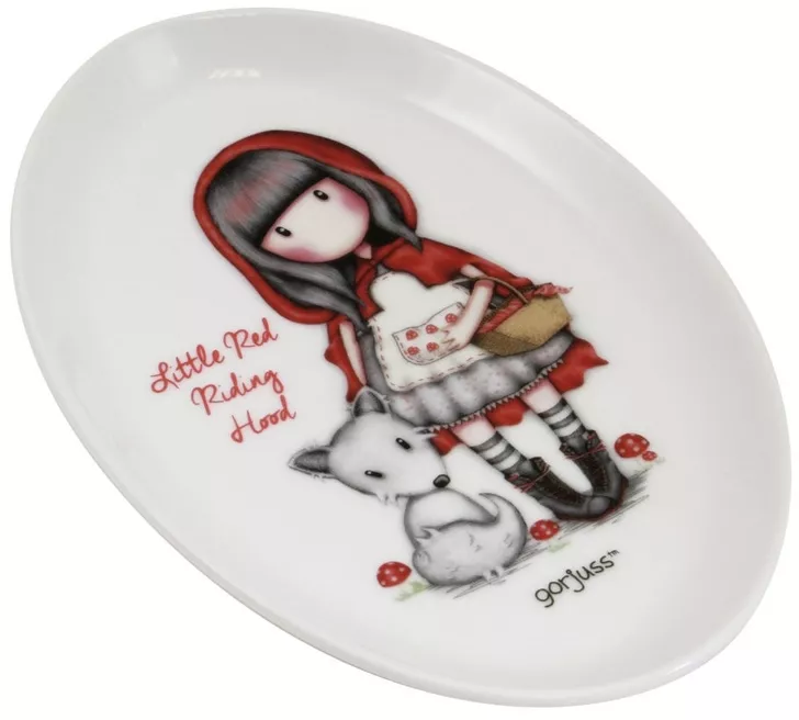 Gorjuss Farfurie ceramica - Little Red Riding Hood JAD864GJ02 - domo.ro