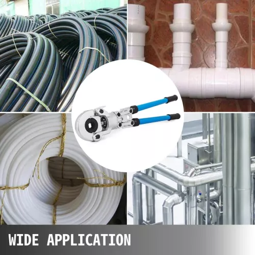 Cleste sertizare pentru tevi V 12-28 mm TH 16-32 mm rotire cap 360 ...