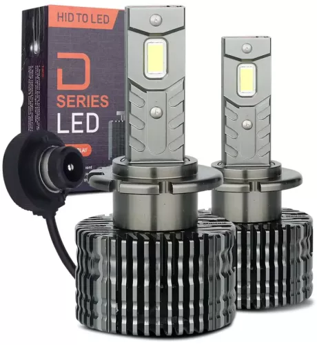 Set 2 becuri auto LED D2S canbus 120W/set 20000lm 9/32V MRKT11359 - domo.ro