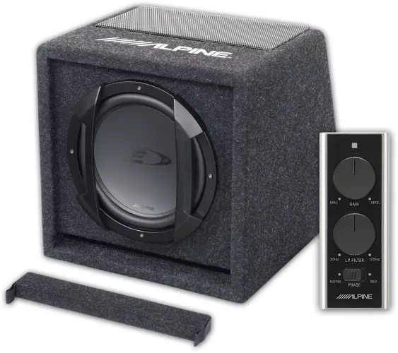 Subwoofer Auto Alpine SWE-815 300W 77730 - domo.ro