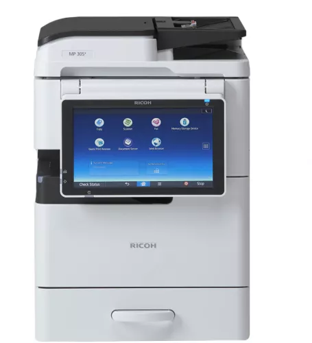 Imprimanta multifunctionala laser monocrom Ricoh MP305+ SPF format A4 ...