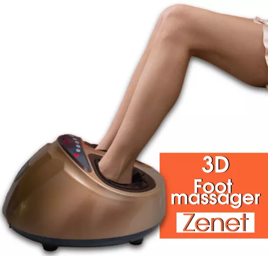 Aparat de masaj pentru picioare 3D shiatsu ZENET 762 cu functie de ...