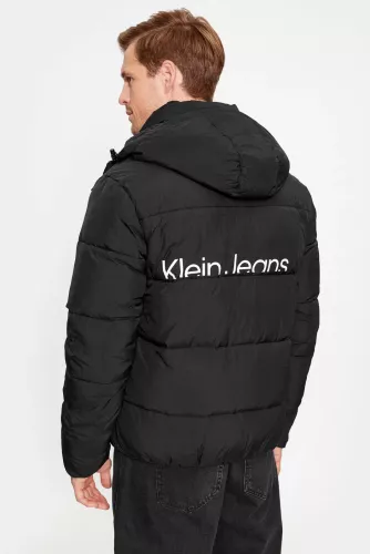 Geaca barbati Calvin Klein Jeans din puf Essentials J30J323708 Negru XL ...