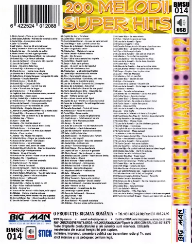 Manele la maxim vol 2 stick usb 461 422 - domo.ro