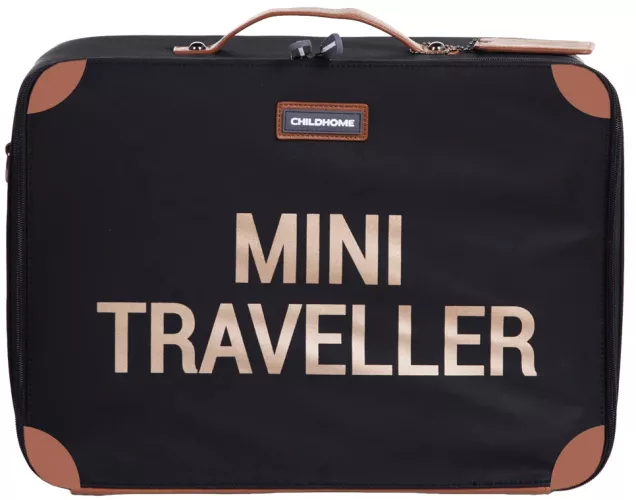 Valiza pentru copii Childhome Mini Traveller Negru CH-CWSCKBLGO - domo.ro