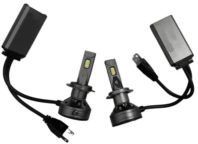 Set 2 becuri auto LED F9A H4 150W/set 11000LM 12V MRKT11062 - domo.ro