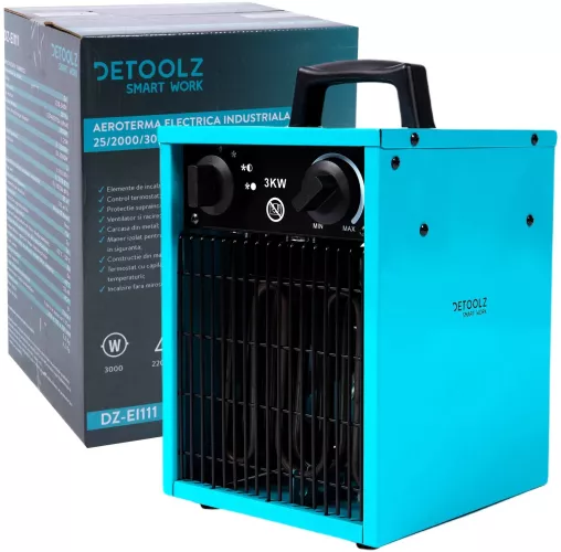 Aeroterma electrica industriala Detoolz 25/2000/3000W oq7p_437012584 ...