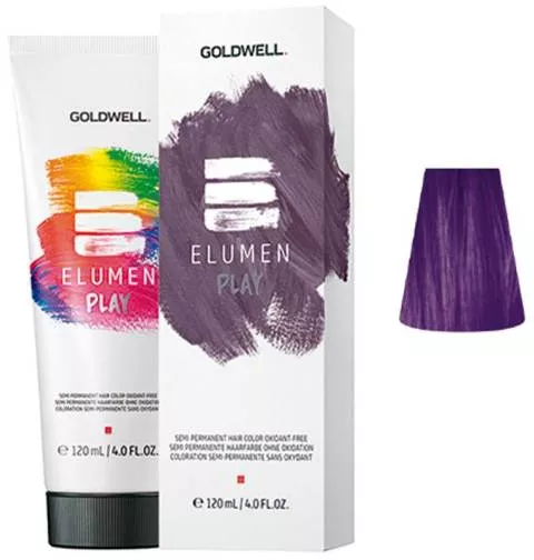 Vopsea de par semi-permanenta fara amoniac Goldwell Elumen Play Violet ...