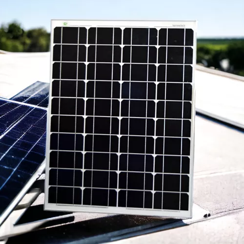 Panou solar fotovoltaic monocristalin 50W MRKT9977 - domo.ro