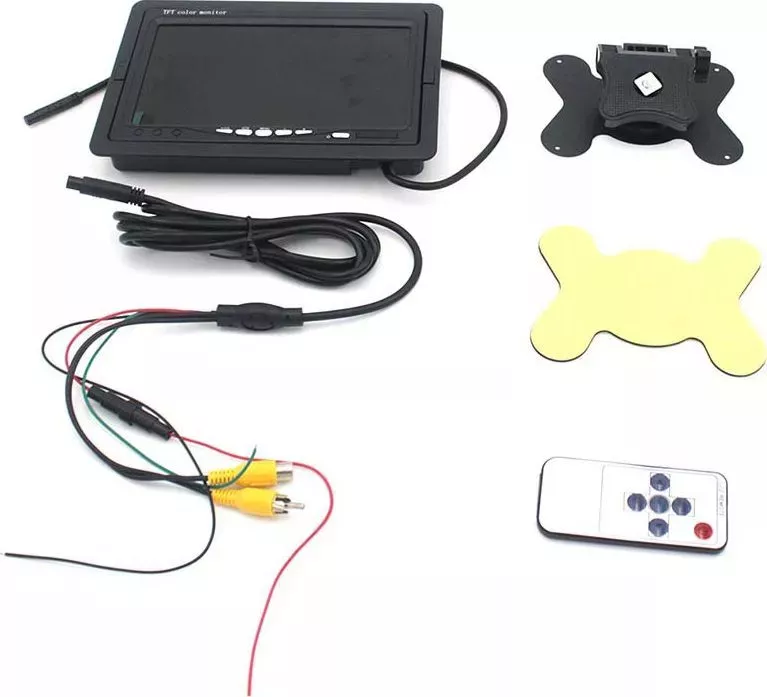 Monitor cu ecran de 7inch pentru camera marsarier vt-1207 - domo.ro