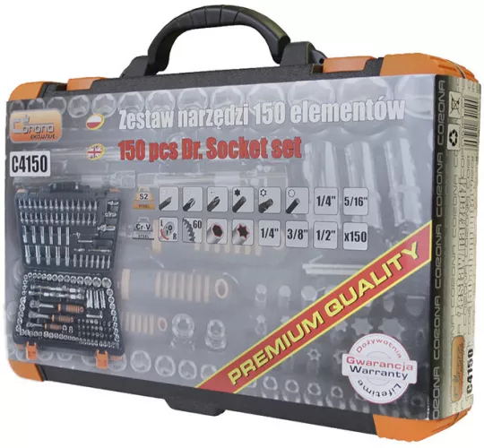 Trusa profesionala de scule set 150 piese RICHMANN EXCLUSIVE C4150 ...