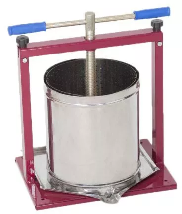 Teasc/Presa Manuala pentru Struguri fara Picioare din Inox Volum 15L si