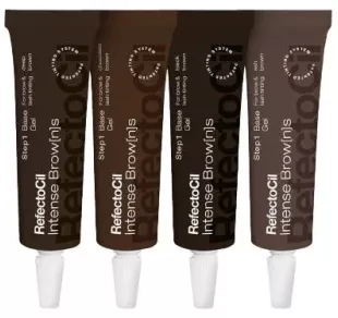 Kit de colorare pentru gene si sprancene Refectocil Intense Browns ...