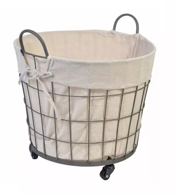 Suport lemne tip cos din metal cu roti pentru semineu sau soba cu lemne ...