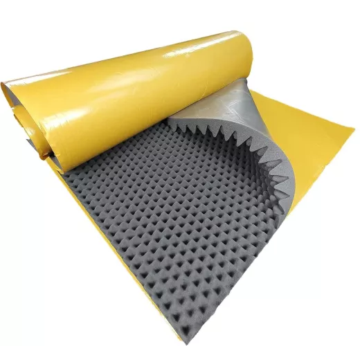 Burete Fonoabsorbant Cofrat Adezivat 200x100 cm cu Grosime de 5 cm ...