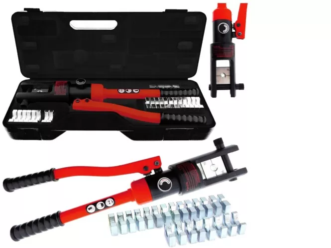 Cleste sertizat hidraulic 18 tone 10 - 300 mm2 Silver PowerX_3838 - domo.ro