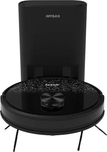 Aspirator robot amXea G6RM Negru-Gri colector de praf automat extern ...
