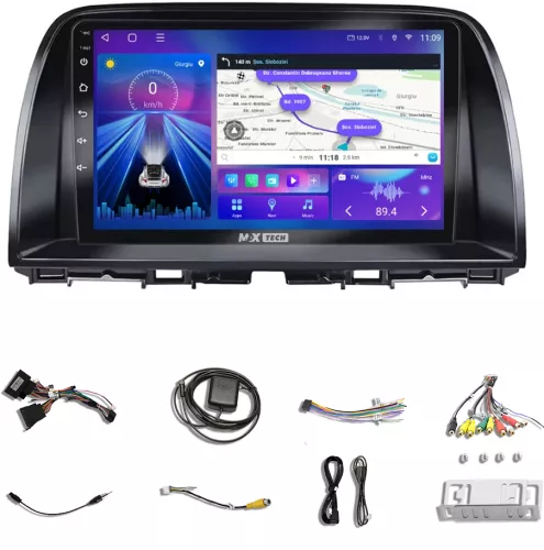 Navigatie Mazda CX-5 2012-2017 dedicata Android MaxTech® Android 13 ...