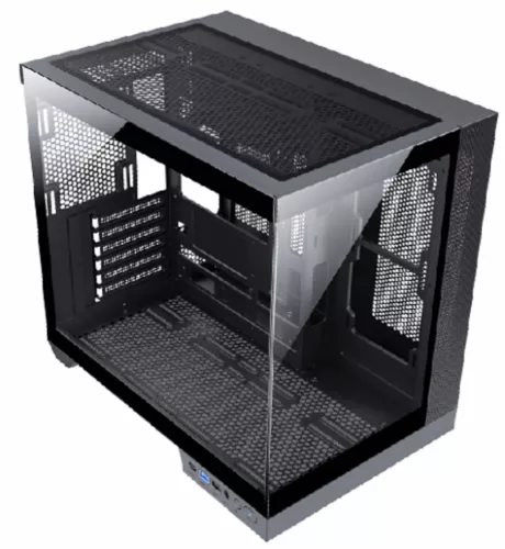 Carcasa Acvariu Gaming Serioux Shadow Middle Tower ATX Fara Sursa Negru ...