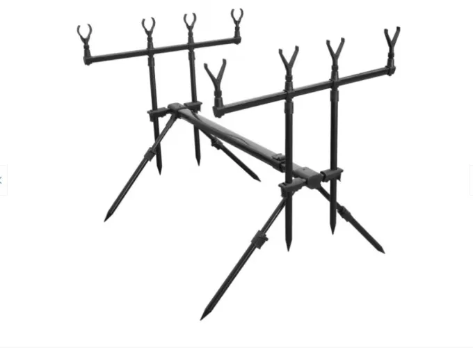 Rodpod lansete RP06 4 posturi aluminiu reglabil rp06 - domo.ro