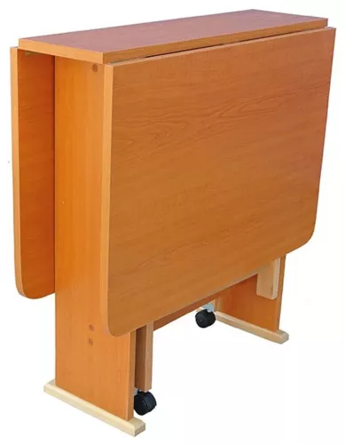 Set masa pliabila PRACTIC 6 scaune cires 1797 - domo.ro