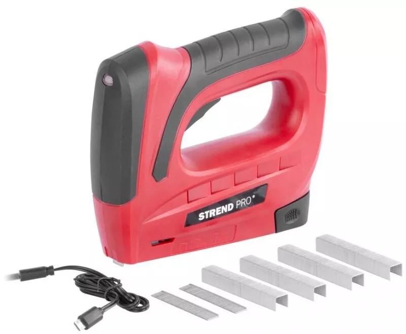 Capsator 2 in 1 capse si cuie 3.6 V Li-ion cu acumulator 4-10 mm C1 10 ...