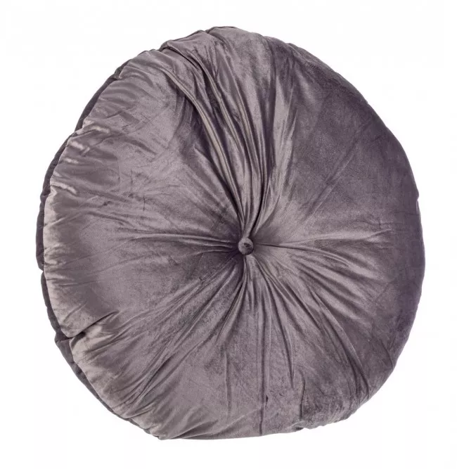 Set 4 perne podea catifea gri Artemis 90 cm 0463711 - domo.ro