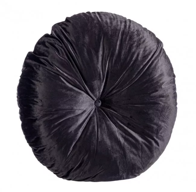 Set 4 perne podea catifea neagra Artemis 90 cm 0463715 - domo.ro
