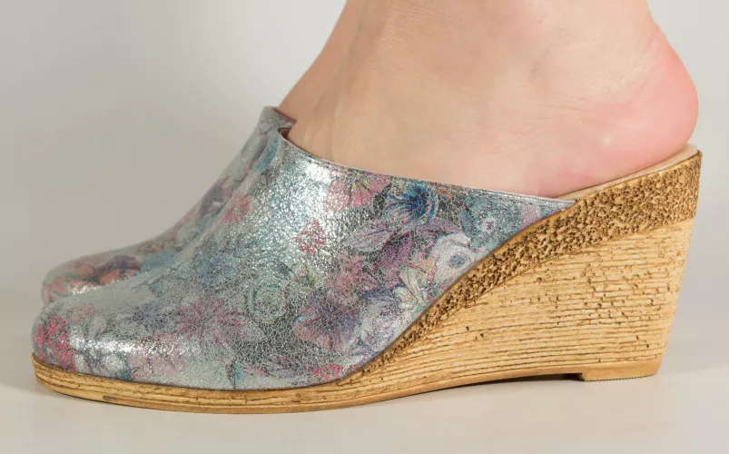 Saboti multicolor platforma piele naturala SBM6 36 SBM6__3261__47047